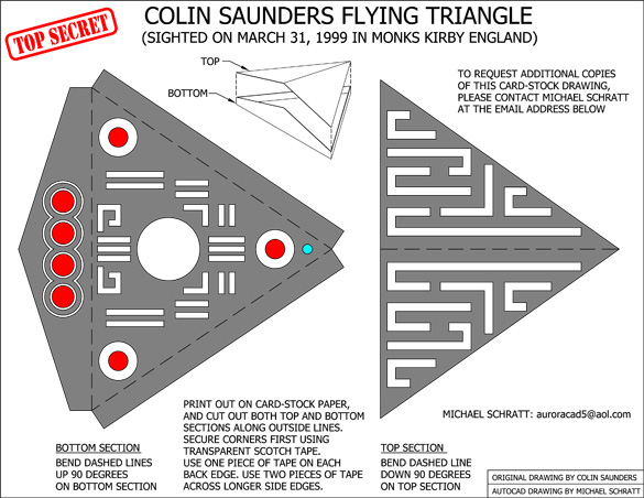 Michael Schratt – Are Black Triangle UFOs Secret Military Projects ...